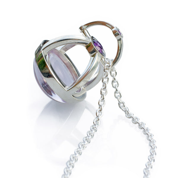 AMETHYST ORB PENDANT – Heather Rathbun