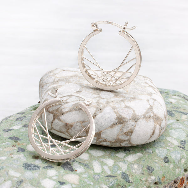HYPOTROCHOID HOOP EARRINGS – Heather Rathbun